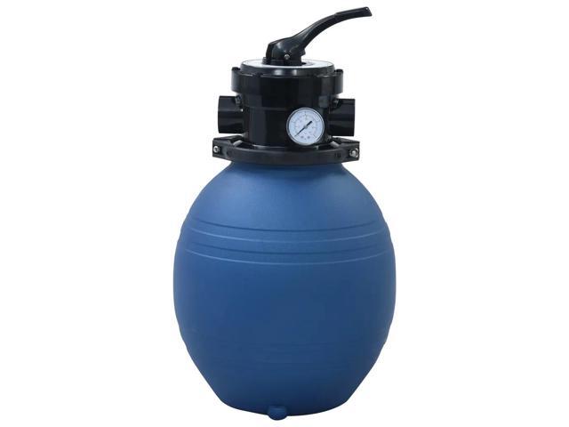 Click here for vidaXL Pool Sand Filter with 4 Position Valve Blue... prices