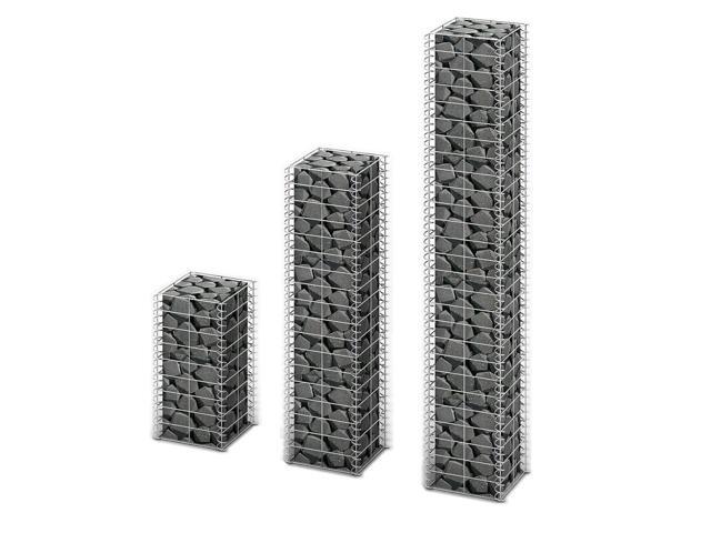 Click here for vidaXL Gabion Basket Set Gabion Wall Cage Stone Wa... prices