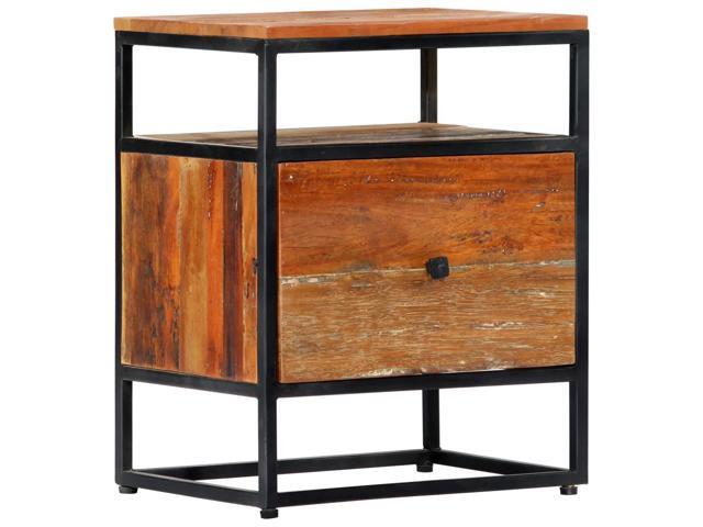 Click here for vidaXL Cabinet Bedside Table Filing Cabinet Solid... prices