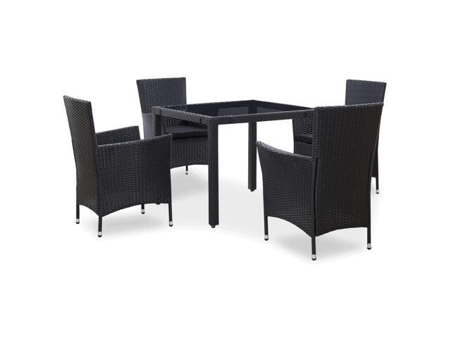 Click here for vidaXL Patio Dining Set 5 Piece Outdoor Table and... prices
