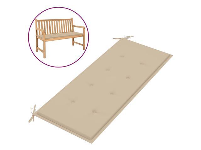Click here for vidaXL Garden Bench Cushion Beige 120x50x4 cm Oxfo... prices