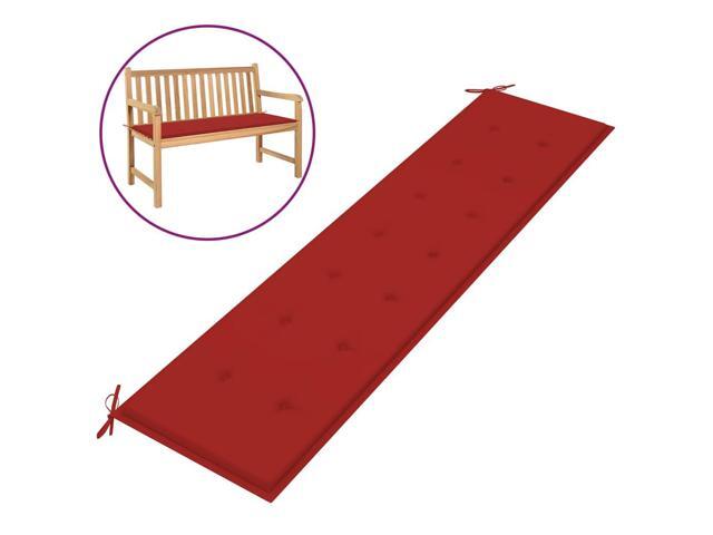 Click here for vidaXL Garden Bench Cushion Red 200x50x4 cm Oxford... prices