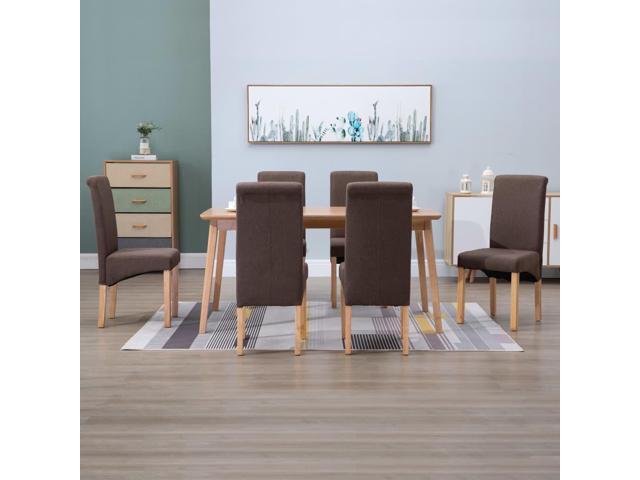 Click here for vidaXL Dining Chairs 6 Pcs Upholstered Side Chair... prices