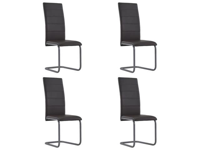 Click here for vidaXL Dining Chair 4 Pcs Cantilever Dining Side C... prices