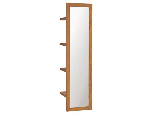 Click here for vidaXL Wall Mirror Decorative Mirror with Shelves... prices