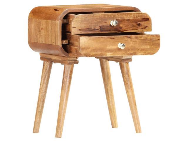 Click here for vidaXL Bedside Cabinet 16.9x11.8x22.8 Solid Mango... prices