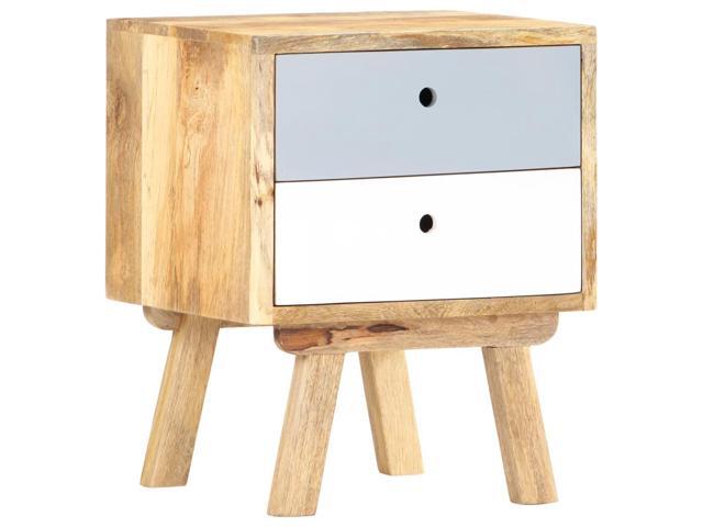 Click here for vidaXL Bedside Cabinet 15.7x13.8x19.7 Solid Mango... prices