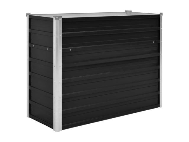 Click here for Garden Raised Bed Anthracite 39.4x15.7x30.3 Galvan... prices
