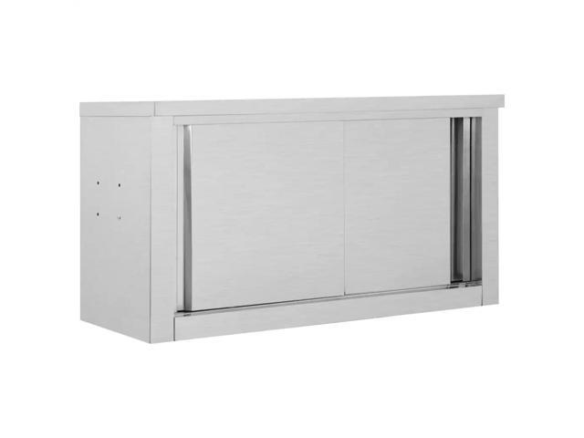 Click here for vidaXL Kitchen Wall Cabinet with Sliding Doors 35.... prices