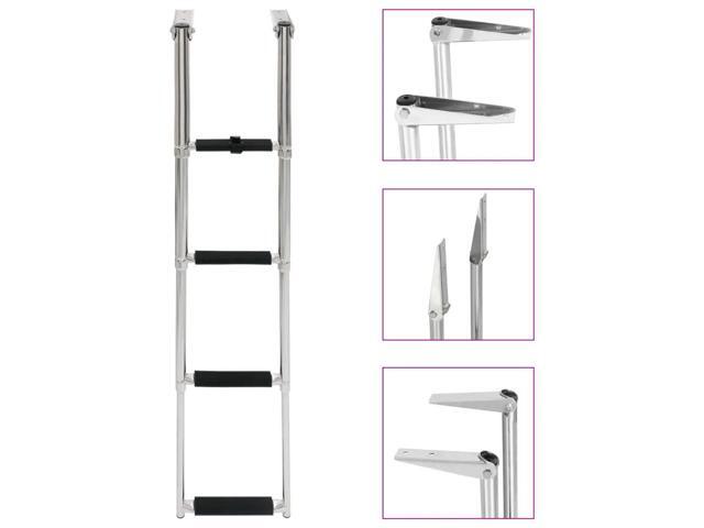 Click here for vidaXL Boat Ladder Folding Boarding Pontoon Boat L... prices