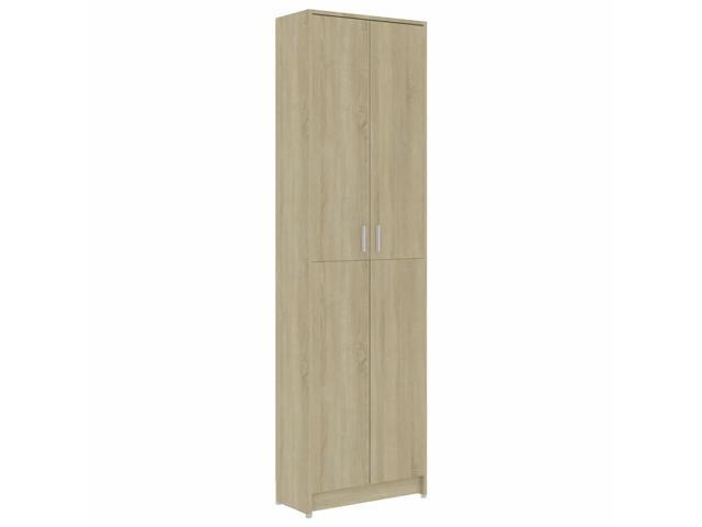 Click here for vidaXL Hallway Wardrobe Sonoma Oak 21.7x9.8x74.4 E... prices
