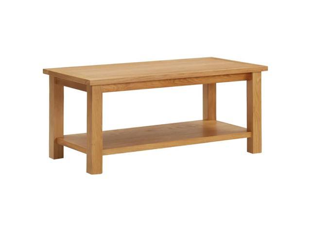 Click here for Coffee Table 35.4x17.7x15.7 Solid Oak Wood - Darkb... prices