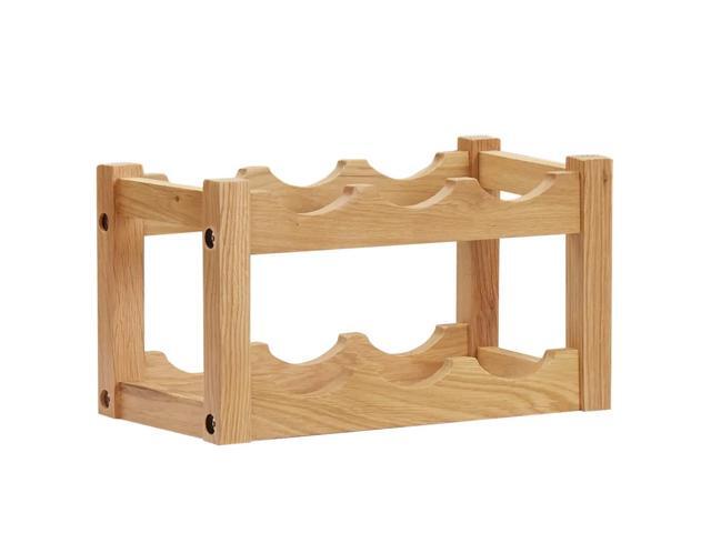 Click here for vidaXL Wine Rack 2-Tier Wine Bottle Holder Floor W... prices