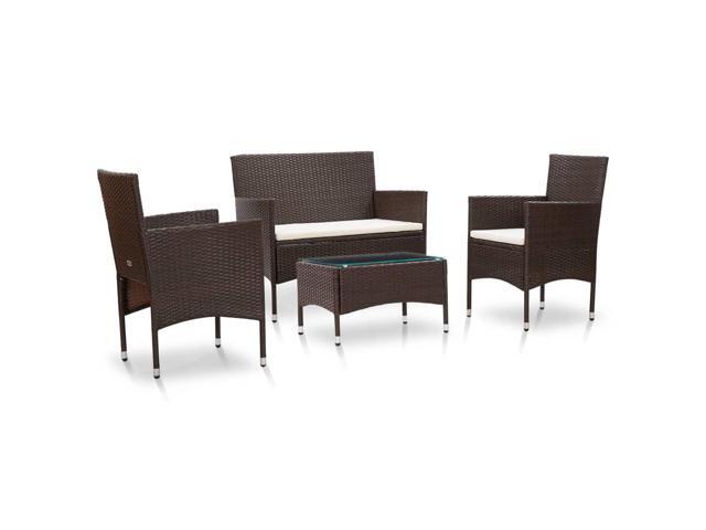 Click here for vidaXL Patio Furniture Set 3 Piece Outdoor Section... prices