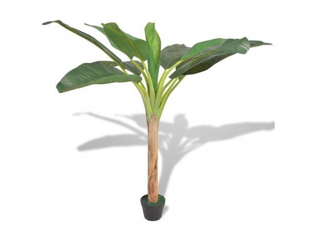 Click here for vidaXL Artificial Banana Tree Plant with Pot 59 Gr... prices