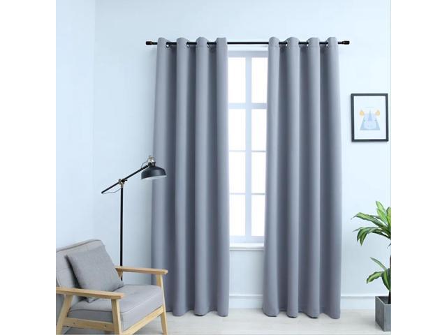 Click here for vidaXL Curtains 2 Pcs Blackout Curtains Window Bli... prices