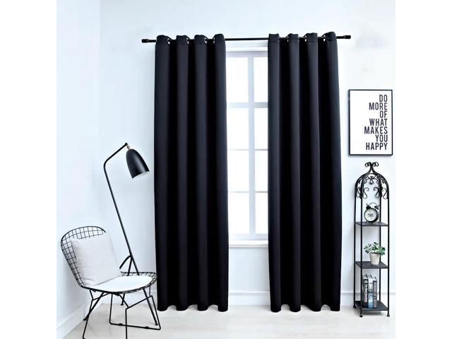 Click here for vidaXL Curtains 2 Pcs Blackout Curtains Window Bli... prices