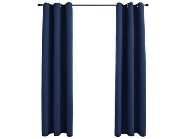 Click here for vidaXL Curtains 2 Pcs Blackout Curtains Window Bli... prices
