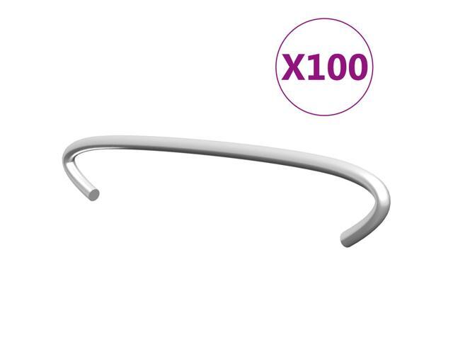 Click here for vidaXL Gabion Hook Hog Ring Galvanized Hook for Ga... prices