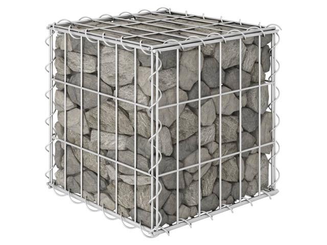 Click here for vidaXL Cube Gabion Raised Bed Steel Wire 11.8 Plan... prices