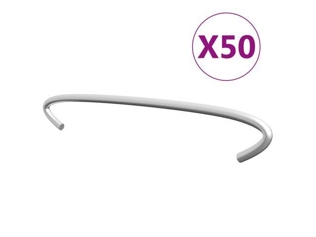 Click here for vidaXL Gabion Hook Hog Ring Galvanized Hook for Ga... prices