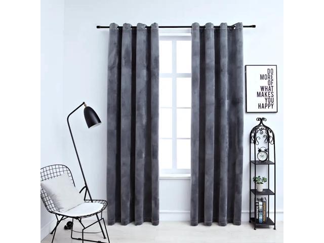 Click here for vidaXL Curtains 2 Pcs Blackout Curtains Window Bli... prices