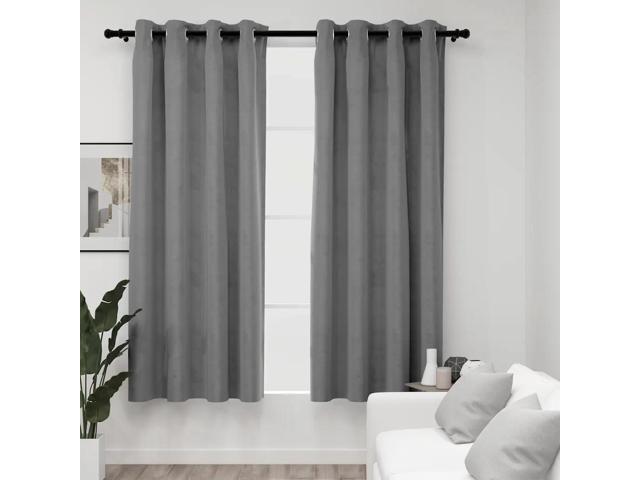 Click here for vidaXL Curtains 2 Pcs Blackout Curtains Window Bli... prices