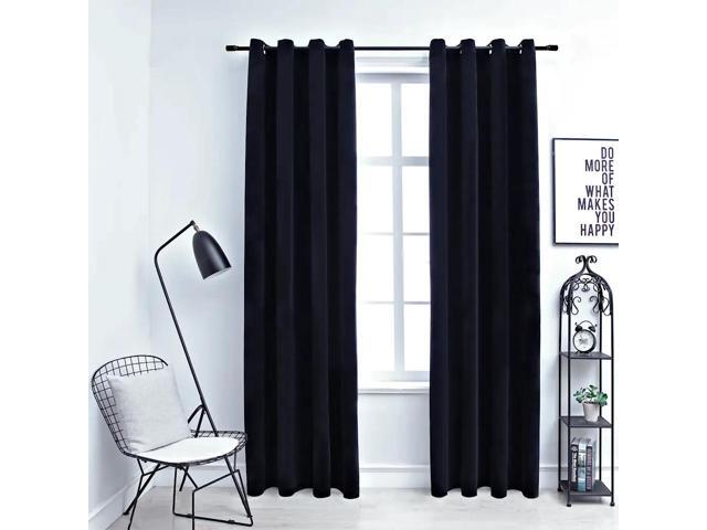 Click here for vidaXL Curtains 2 Pcs Blackout Curtains Window Bli... prices