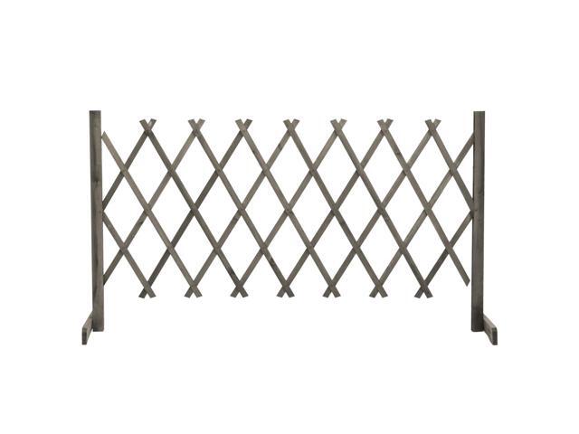 Click here for vidaXL Trellis Fence Garden Trellis Lattice Gray 5... prices