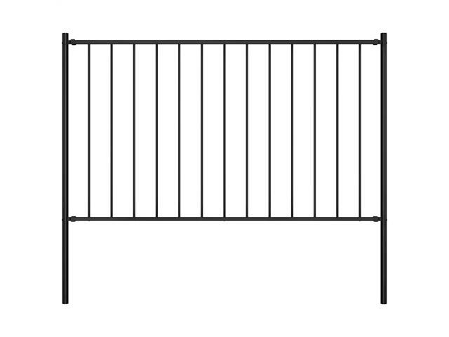 Click here for vidaXL Fence Panel Barrier with Posts Powder-coate... prices