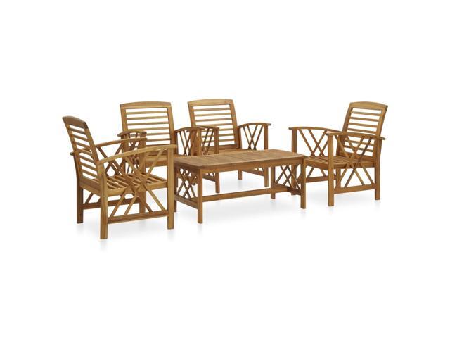 Click here for vidaXL Patio Furniture Set 5 Piece Bench Seat with... prices