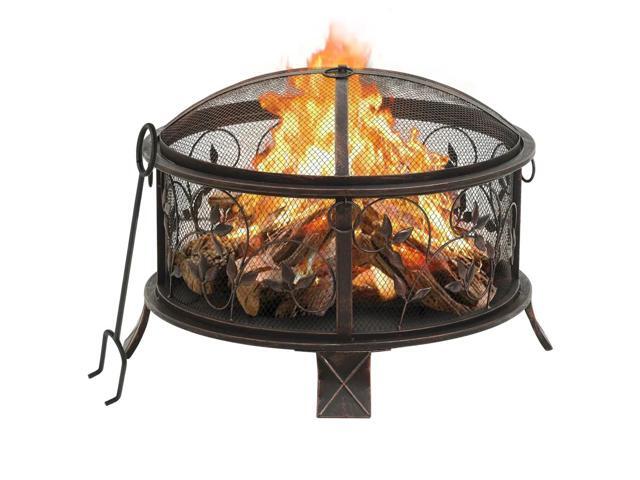 Click here for vidaXL Fire Pit Outdoor Fireplace for Camping Fire... prices