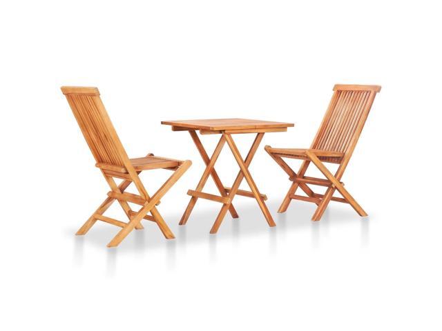 Click here for vidaXL Patio Bistro Set Outdoor Bistro Table Chair... prices