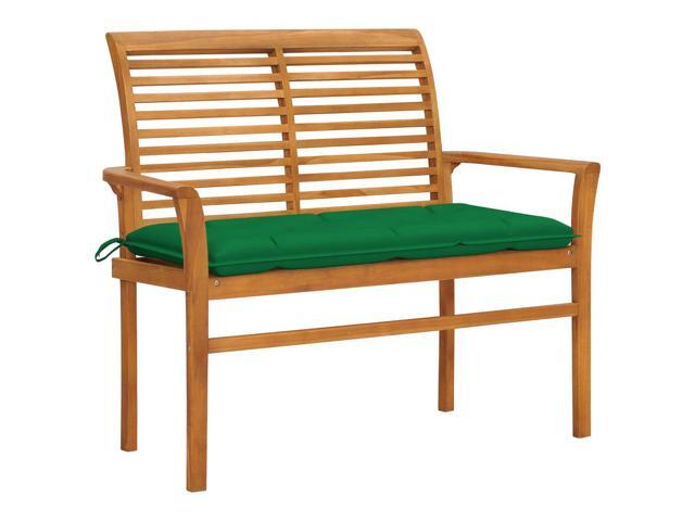 Click here for vidaXL Outdoor Patio Bench Garden Bench with Green... prices
