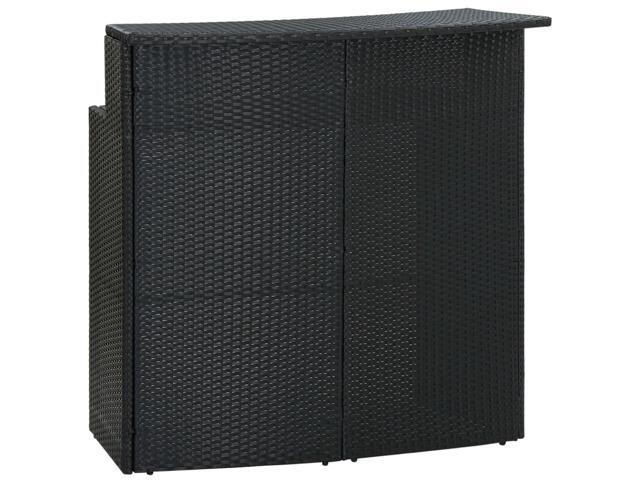 Click here for vidaXL Patio Bar Table Outdoor Counter Pub Table w... prices