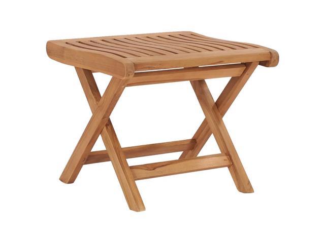 Click here for vidaXL Folding Footrest 18.3x19.3x16.3 Solid Teak... prices
