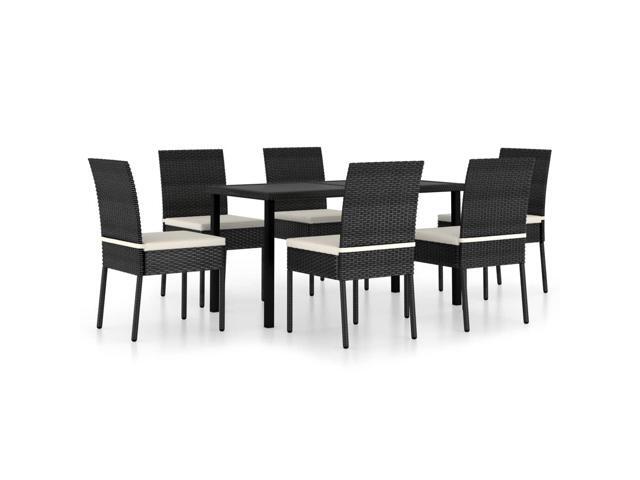 Click here for vidaXL Patio Dining Set 7 Piece Outdoor Table and... prices