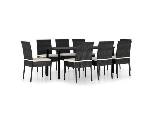 Click here for vidaXL Patio Dining Set 9 Piece Outdoor Table and... prices