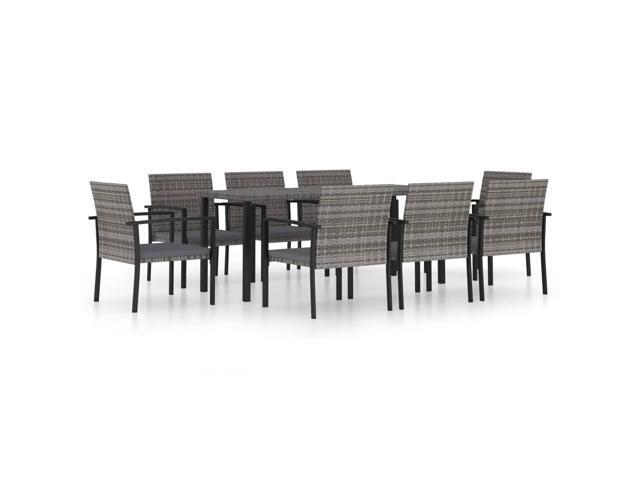 Click here for vidaXL Patio Bistro Set Chair with Tea Table and C... prices