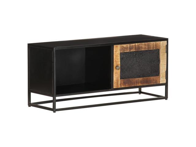 Click here for vidaXL TV Cabinet 35.4x11.8x15.7 Rough Mango Wood prices