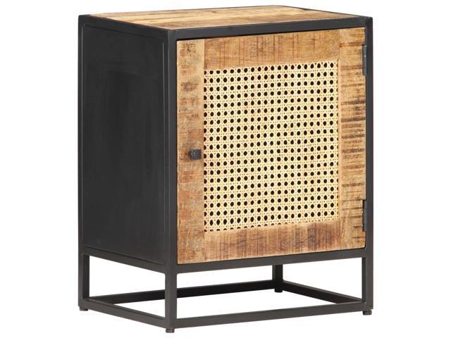 Click here for vidaXL Bedside Cabinet 15.7x11.8x19.7 Rough Mango... prices