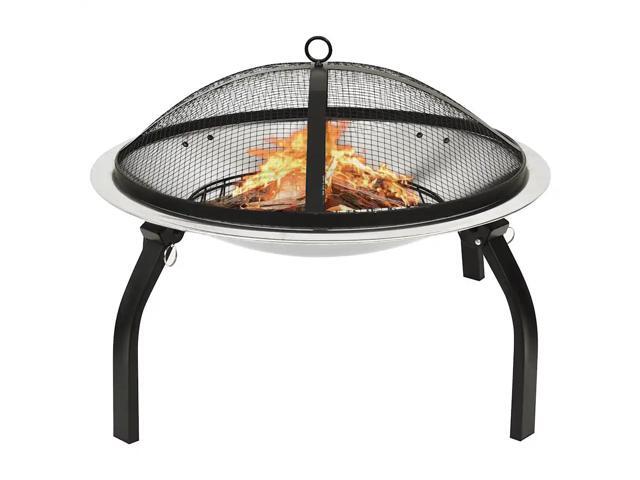 Click here for vidaXL Fire Pit Fireplace for Camping Picnic Fireb... prices