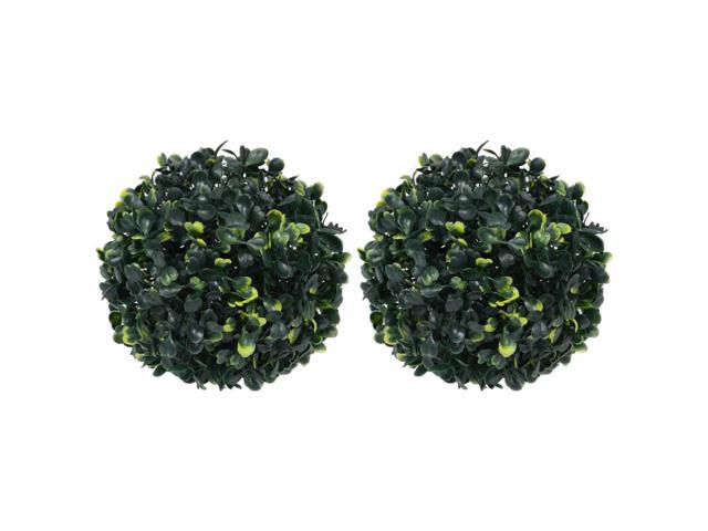 Click here for vidaXL Fake Plant 2 Pcs Artificial Plant Boxwood T... prices