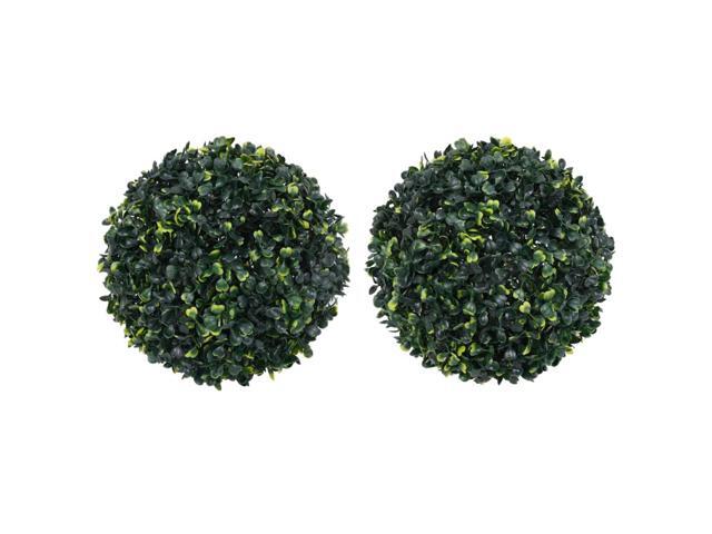 Click here for vidaXL 2x Artificial Boxwood Balls 17.7 Artificial... prices
