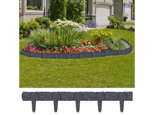 Click here for vidaXL Lawn Fence Wall Privacy Screen Border 41 Pc... prices