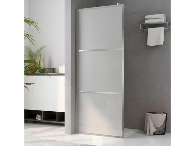 Click here for vidaXL Walk-in Shower Wall with Whole Frosted ESG... prices