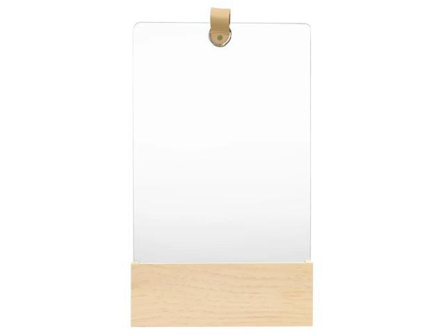 Click here for vidaXL Wall Mirror Variable wood tone due to natur... prices