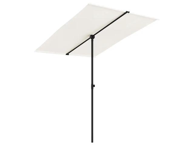 Click here for vidaXL Outdoor Parasol with Aluminum Pole 6.6x4.9... prices