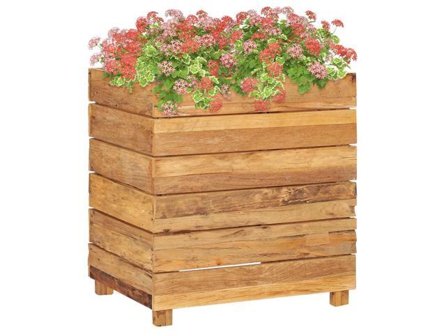 Click here for vidaXL Raised Bed 19.7x15.7x21.7 Recycled Teak and... prices