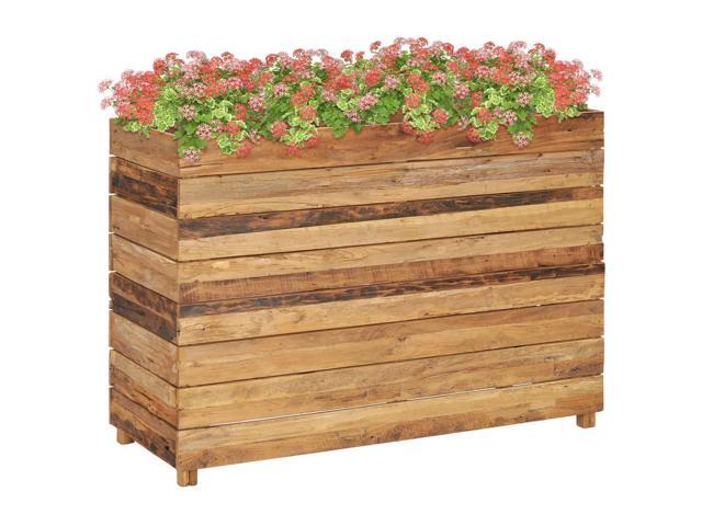 Click here for vidaXL Raised Bed 39.4x15.7x28.3 Recycled Teak and... prices
